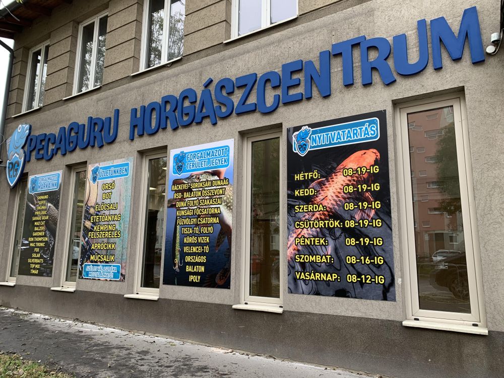 Horgászbolt 21. kerület, horgászfelszerelés Csepel